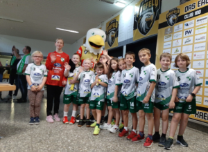 F Jugend zu Gast bei der HSG Krefeld Niederrhein – TV DJK Oppum